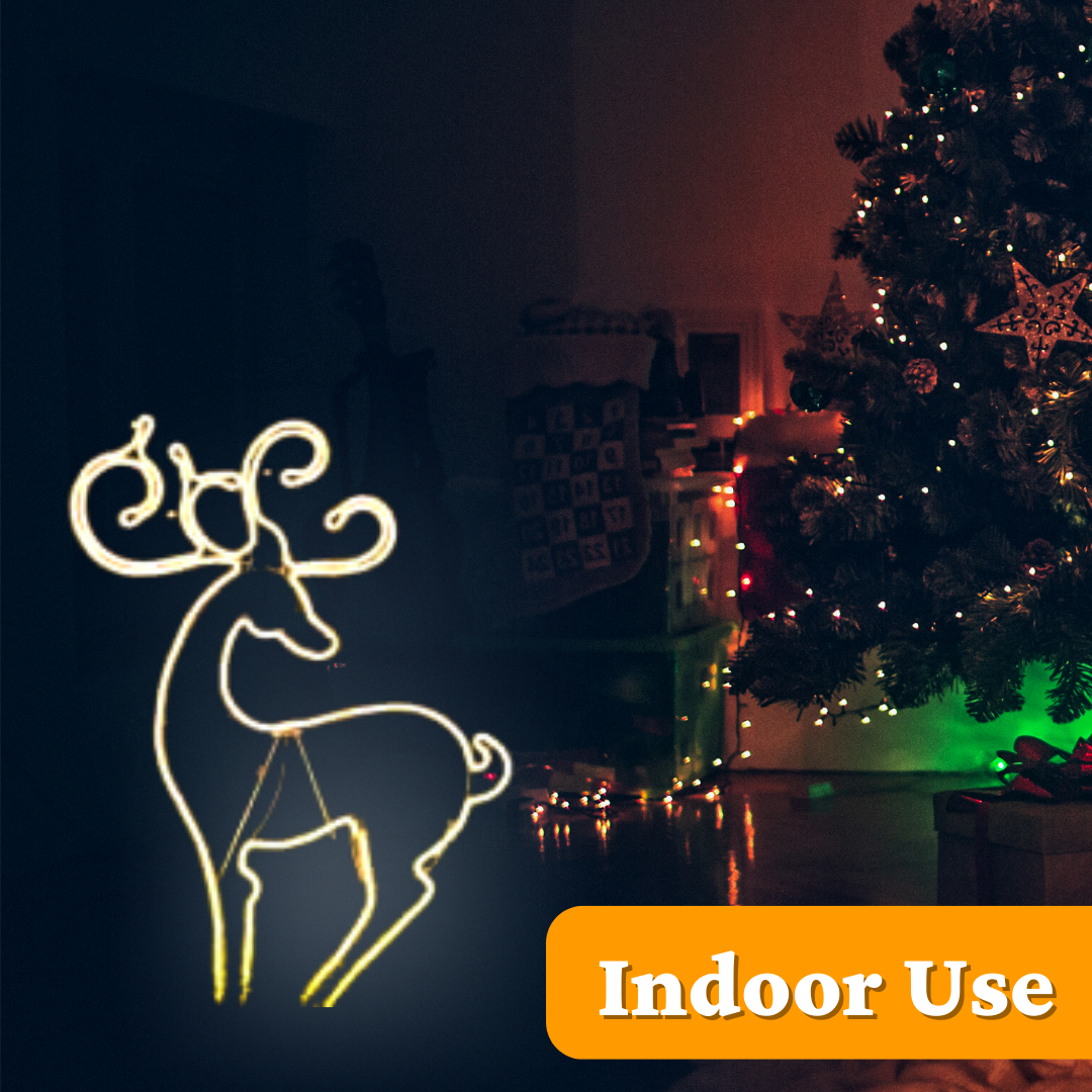 Christmas LED Rope Light Decoration Multi Colour Silhouette Indoor ...
