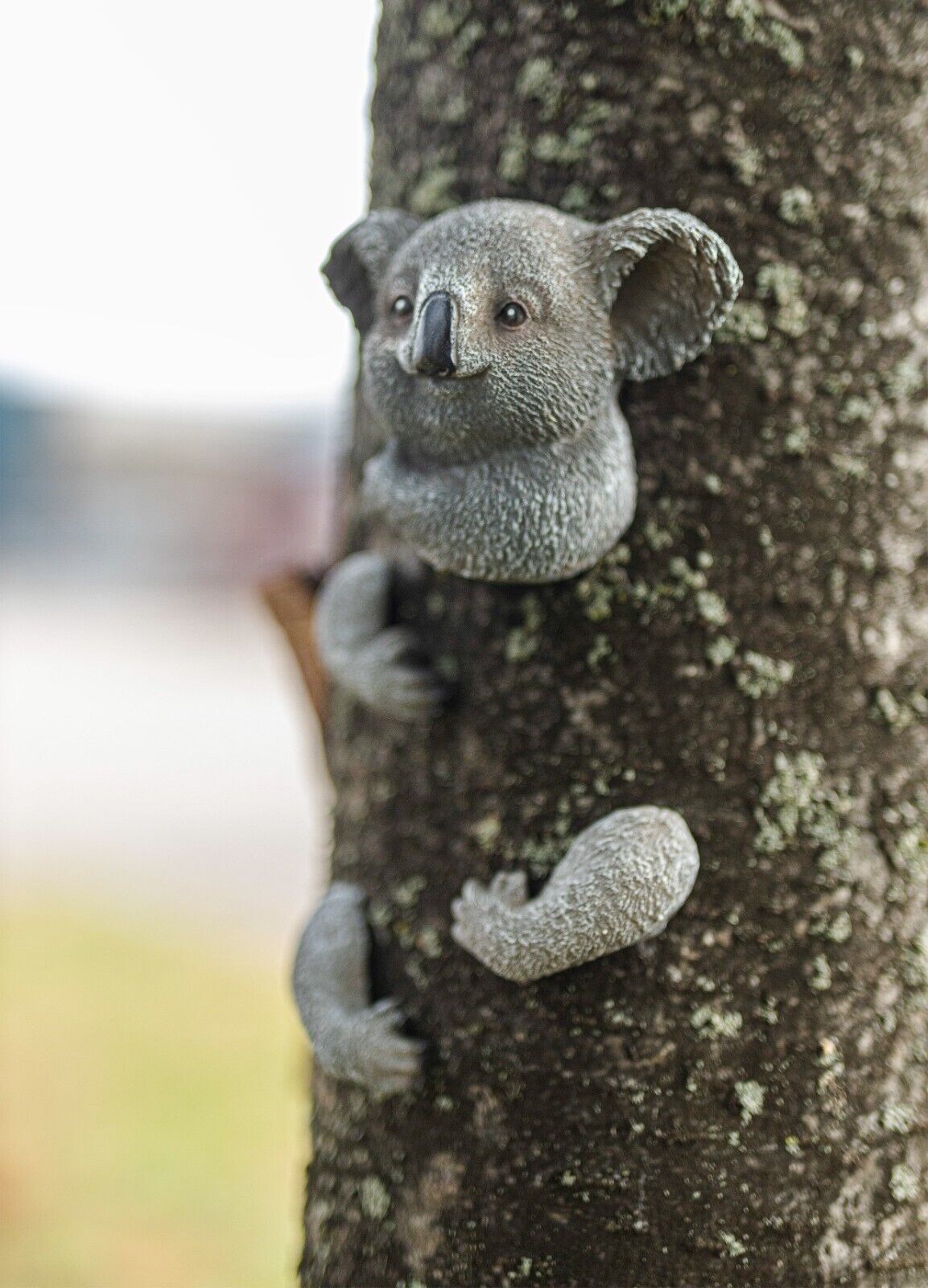 Garden Tree Peeker Ornaments Animal Branch Huggers Outdoor Decor ...