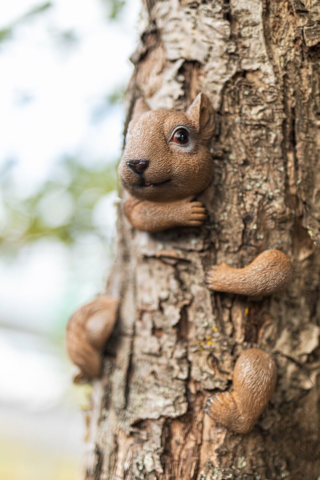 Garden Tree Peeker Ornaments Animal Branch Huggers Outdoor Decor ...