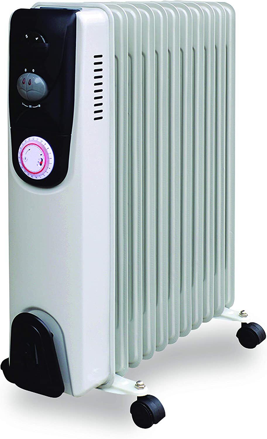 5/7/9/11 Fin 240V Portable Electric Oil Filled Radiator Electric ...