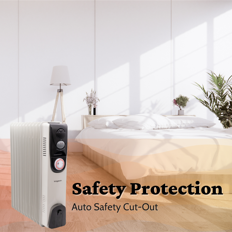 5/7/9/11 Fin 240V Portable Electric Oil Filled Radiator Electric ...