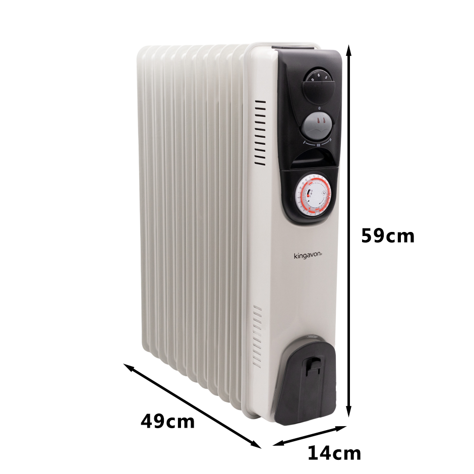 5/7/9/11 Fin 240V Portable Electric Oil Filled Radiator Electric ...