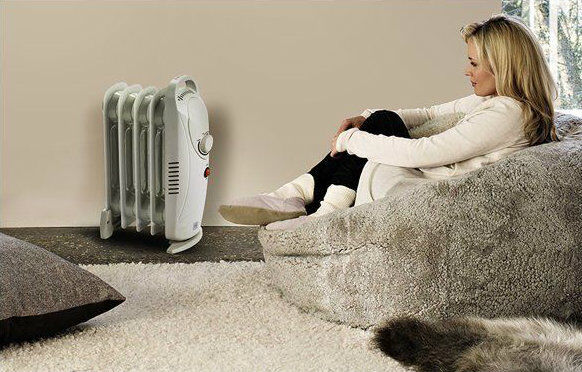 5/7/9/11 Fin 240V Portable Electric Oil Filled Radiator Electric ...