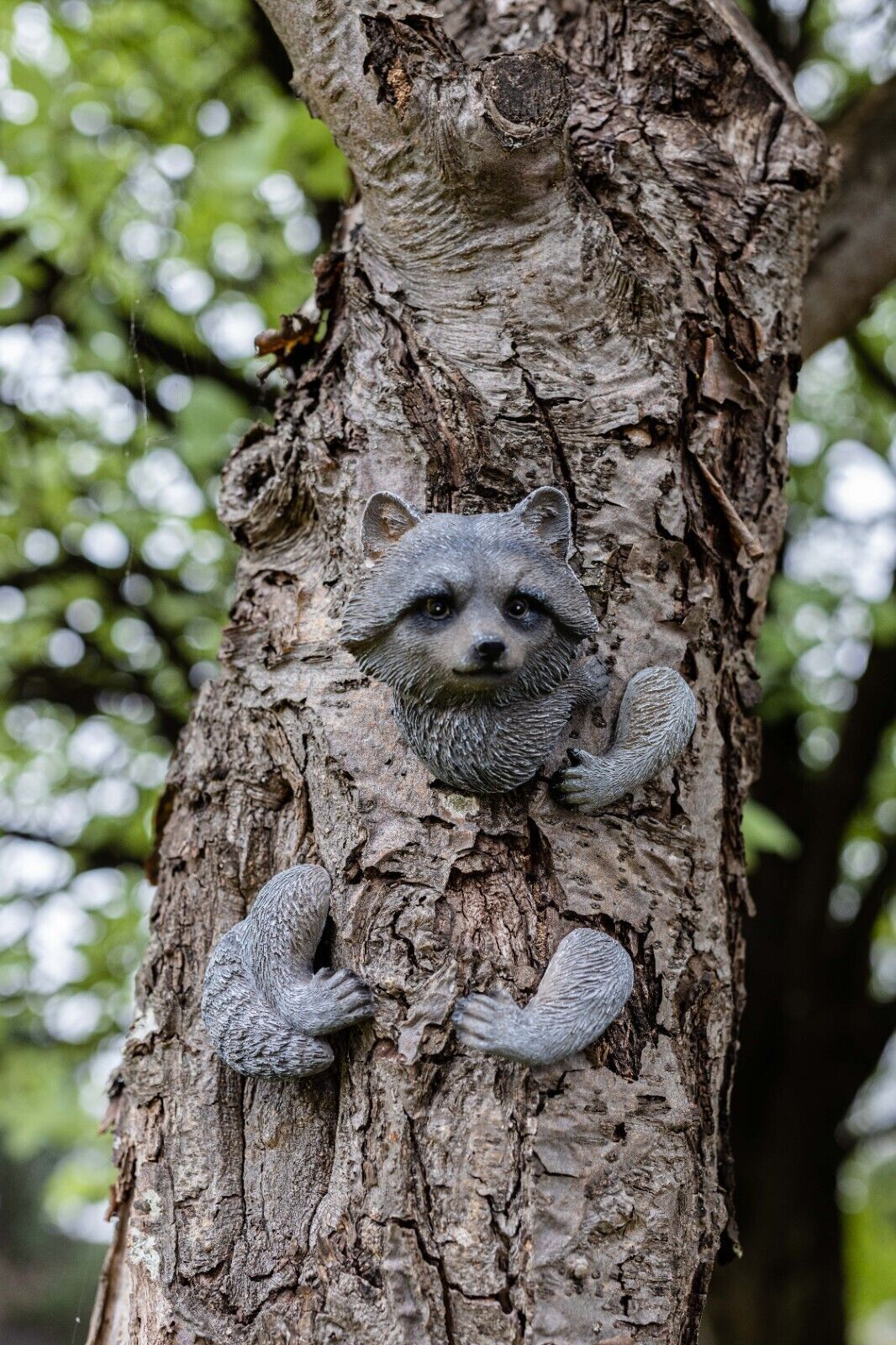 Animal Tree Peeker Ornament Resin Hugging Novelty Garden Decoration ...