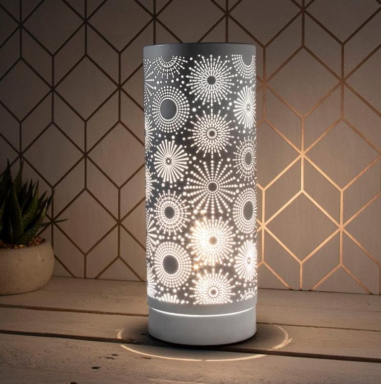 Electric Wax Warmer LED Aroma Diffuser Melter Oil Burner 26cm Light ...