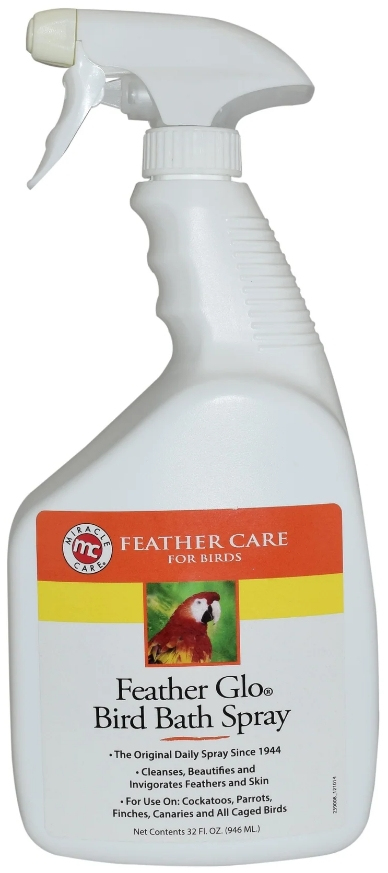 Miracle Care Feather Glo Bird Bath Spray 32 oz | eBay