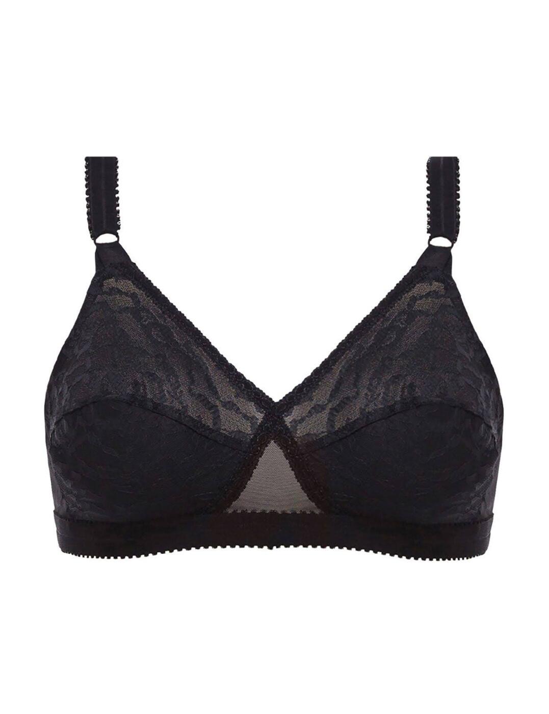 Playtex Cross Your Heart Bra Non-Wired Non-Padded Lingerie Wireless ...