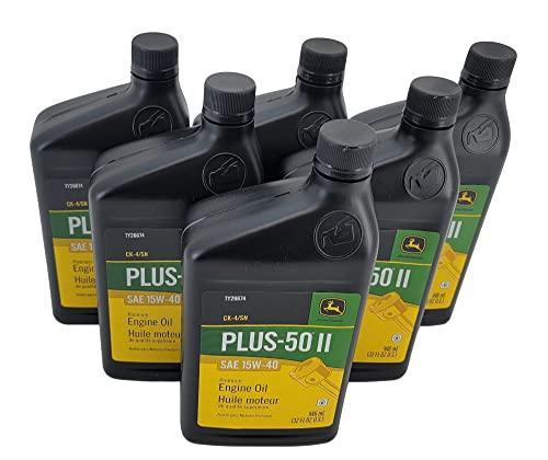 John Deere Original Equipment 32 oz. Plus-50 II SAE 15W-40 Oil #TY26674 ...