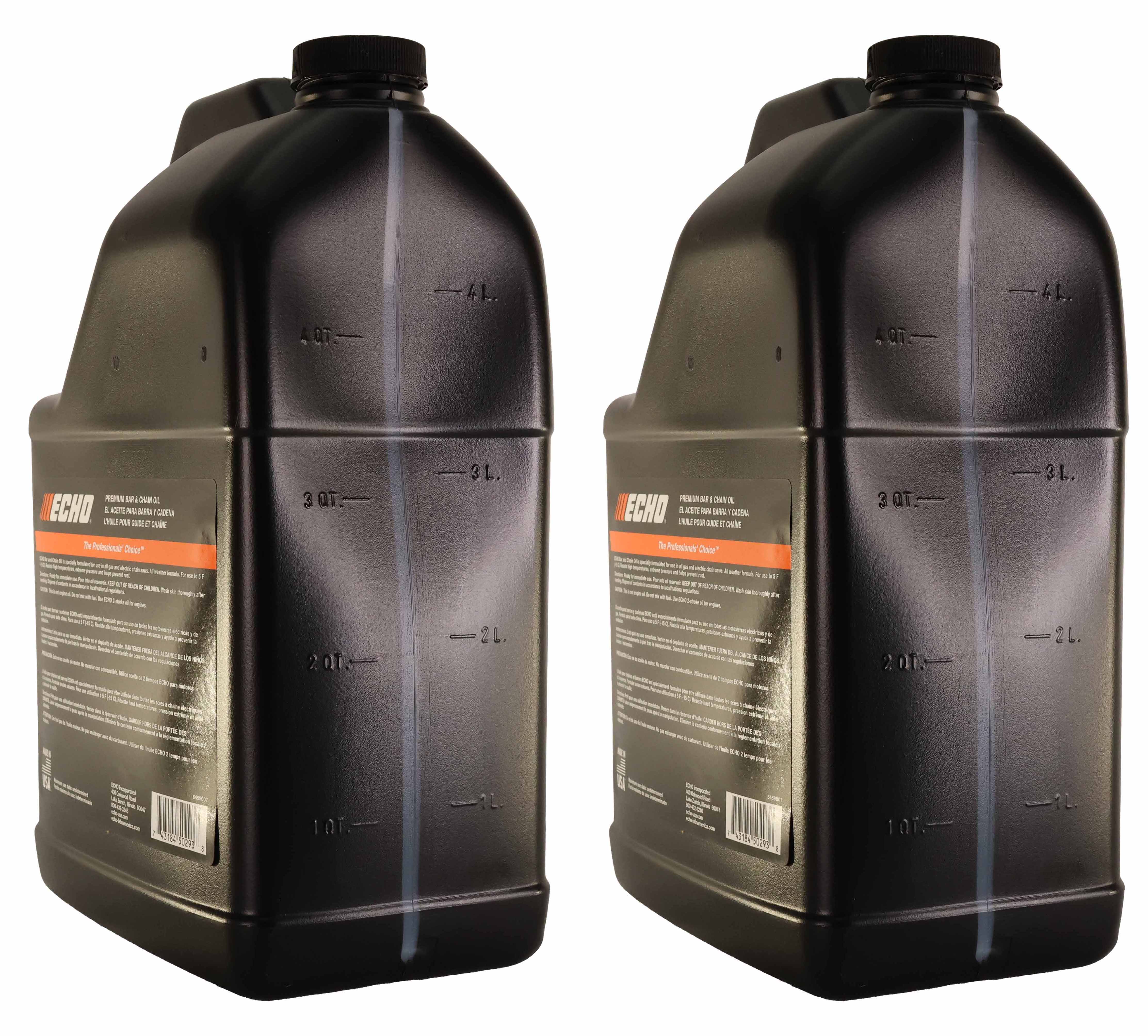 Echo Original Equipment Premium Bar and Chain Oil (1 Gallon Bottle ...