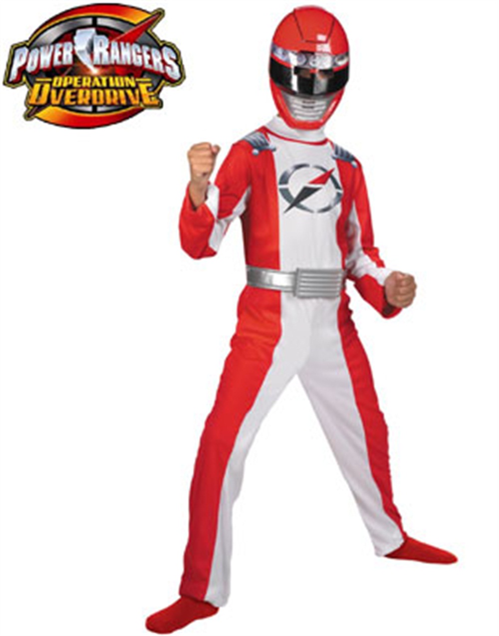 Red Power Rangers Operation Overdrive Costume
