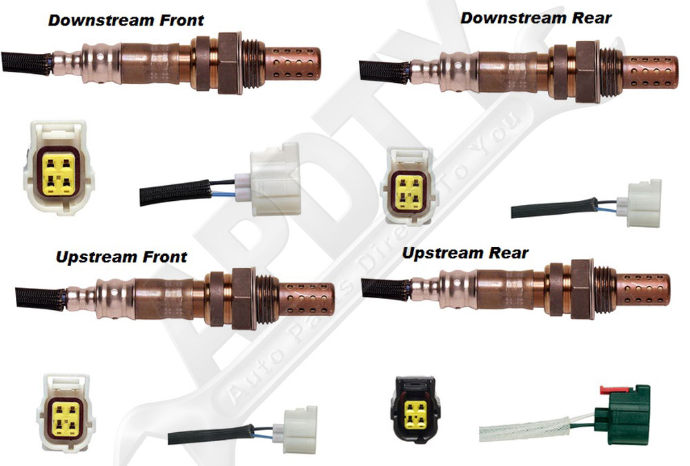 2002-2003 Jeep Grand Cherokee 4.0L Oxygen/Air/Fuel/Ratio O2 Sensor SET