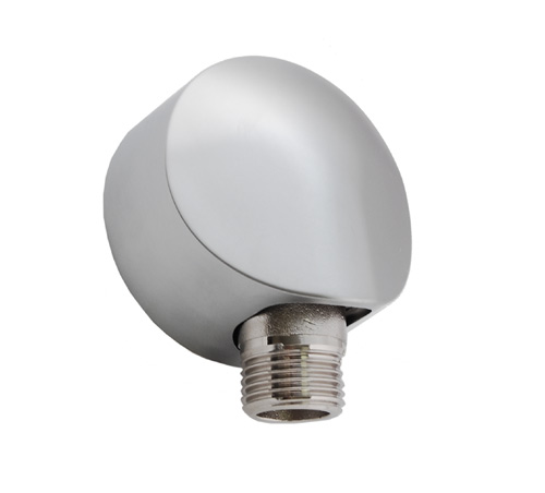 Hansgrohe 27454 Bathroom Lavatory Shower Wall Outlet, Satin Chrome ...