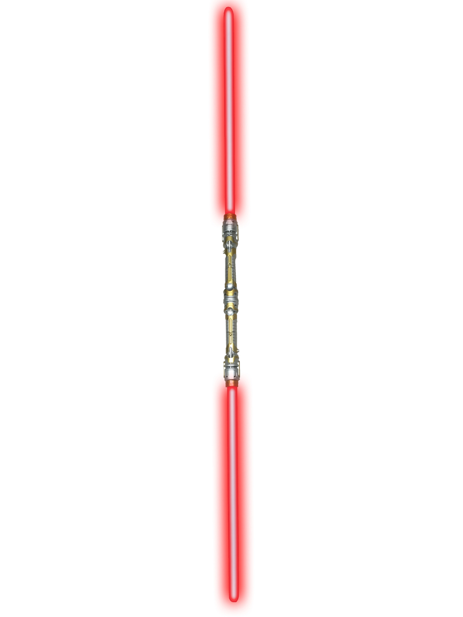 52" Red Double Bladed Dual Light Sword Laser Saber