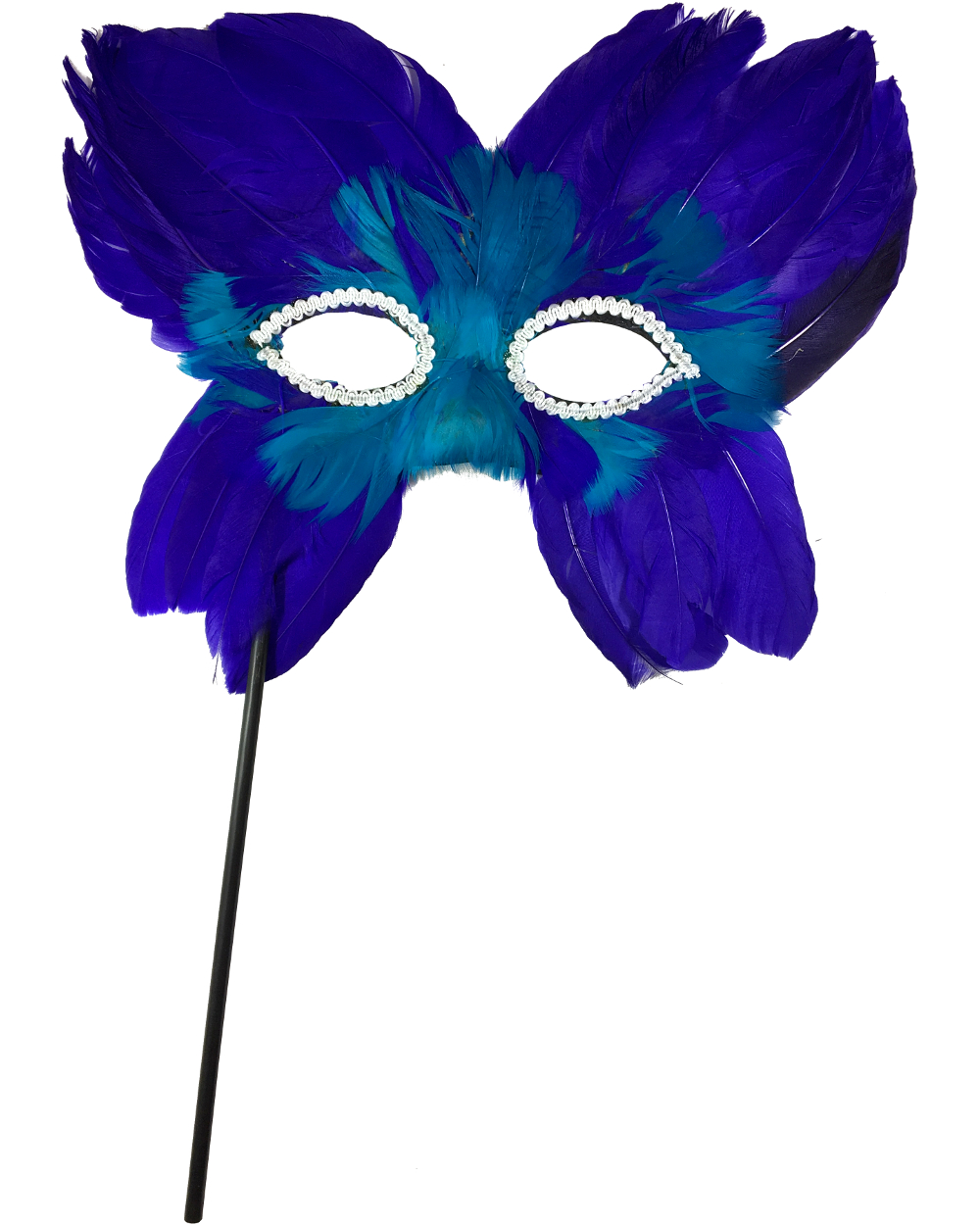 Red Feathered Bird Masquerade Mask