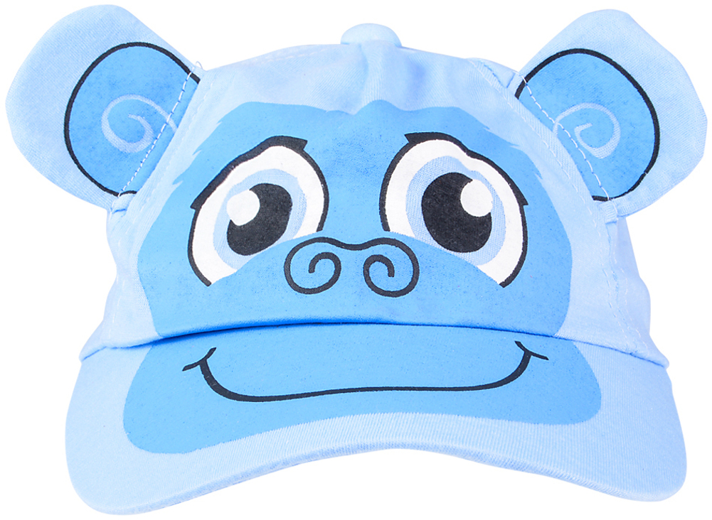 Kid's Blue Monkey Baseball Cap
