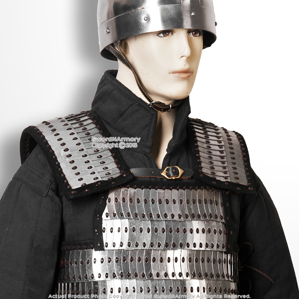 Medieval Metal Scale Plate Body Armor Domed Scales LARP Renaissance ...