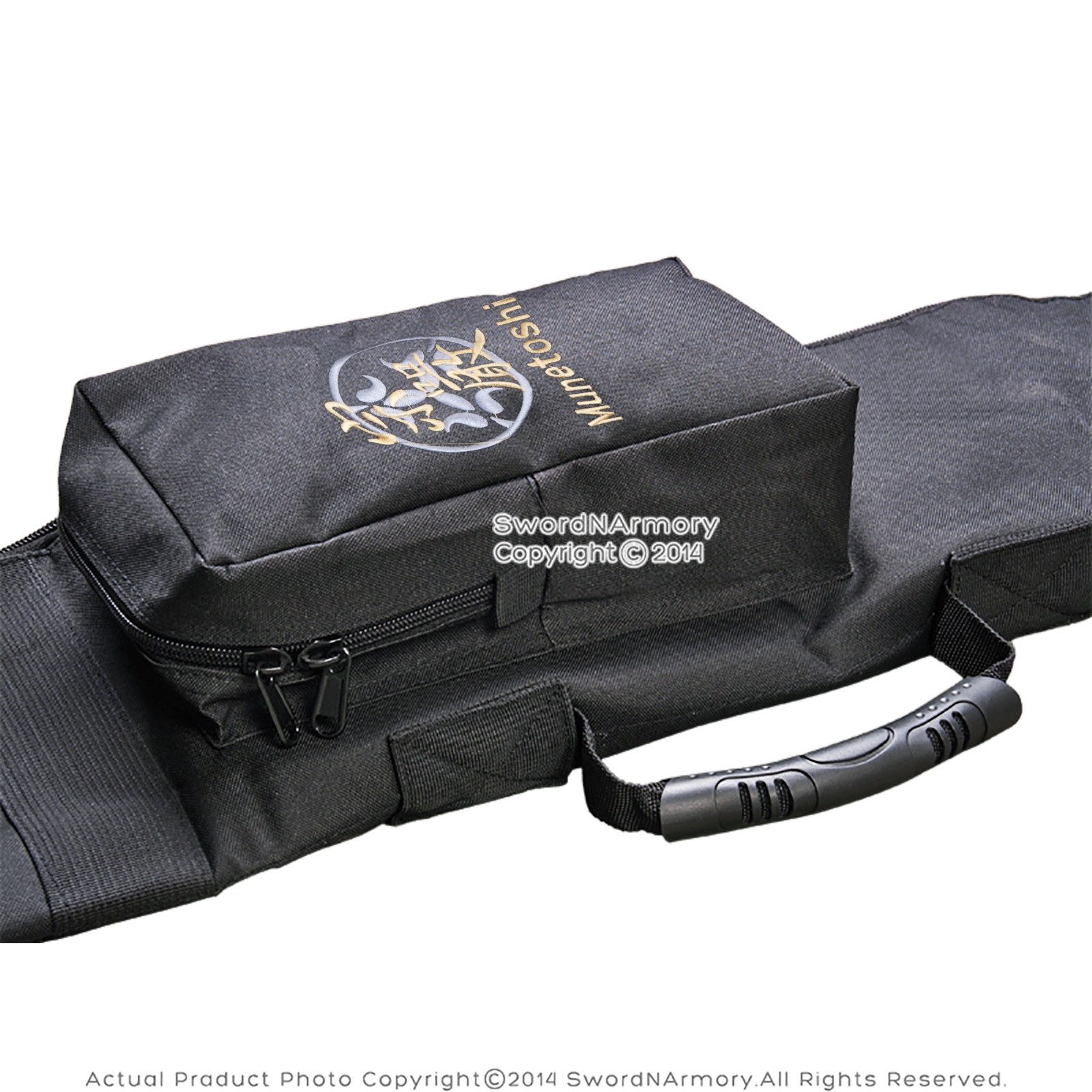 50" 600D Polyester Dojo Sword Carrying Bag 4 Medieval Sword Katana ...