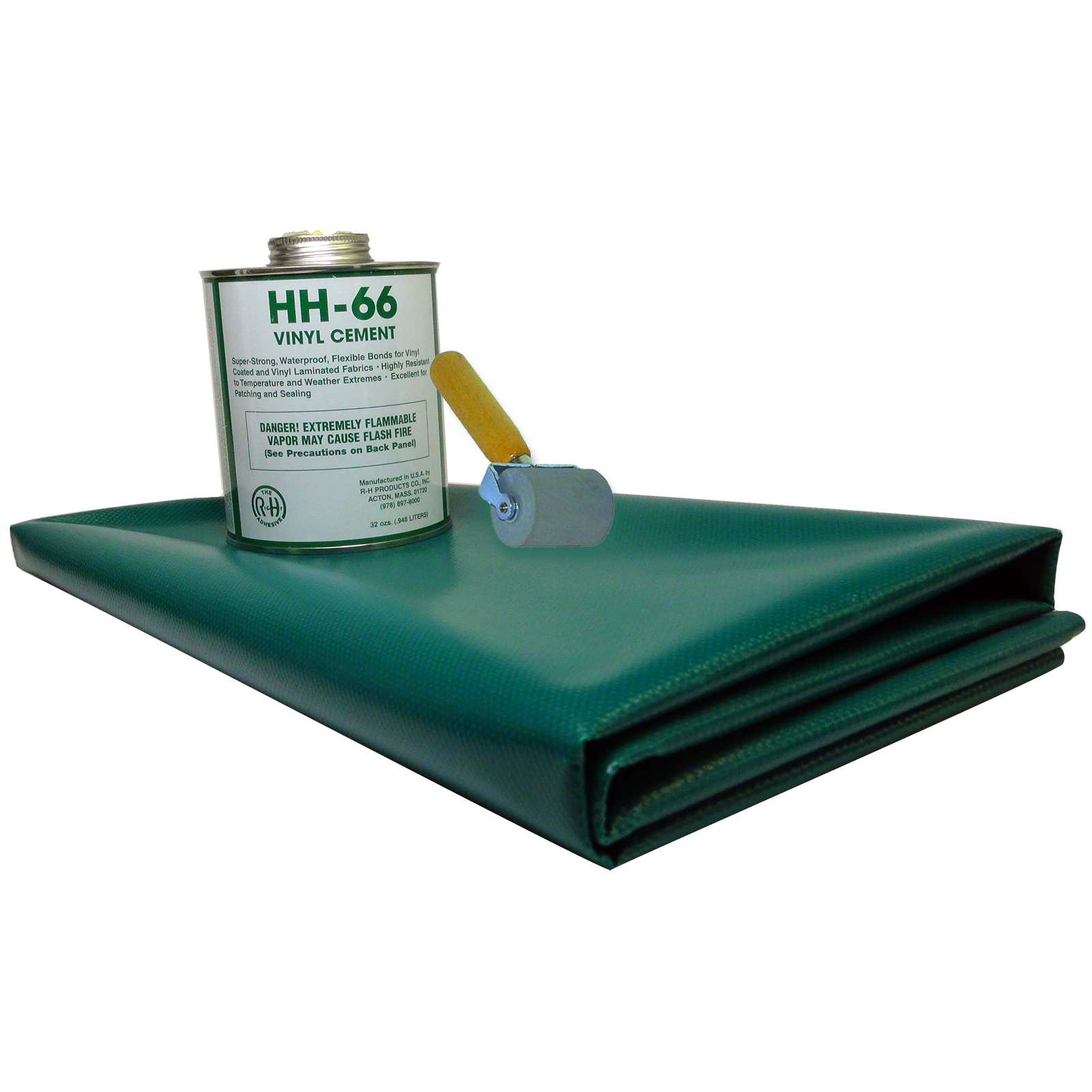 18.5oz Vinyl Repair Patch Kit with Roller Tool | eBay