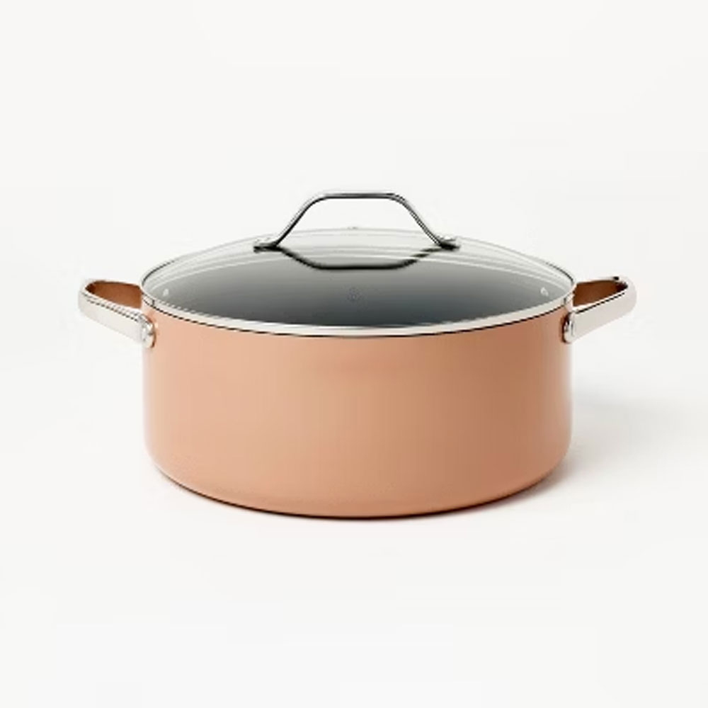 Figmint 2PC Aluminum Ceramic Stock Pot Set 450 Degree F 8QT | eBay