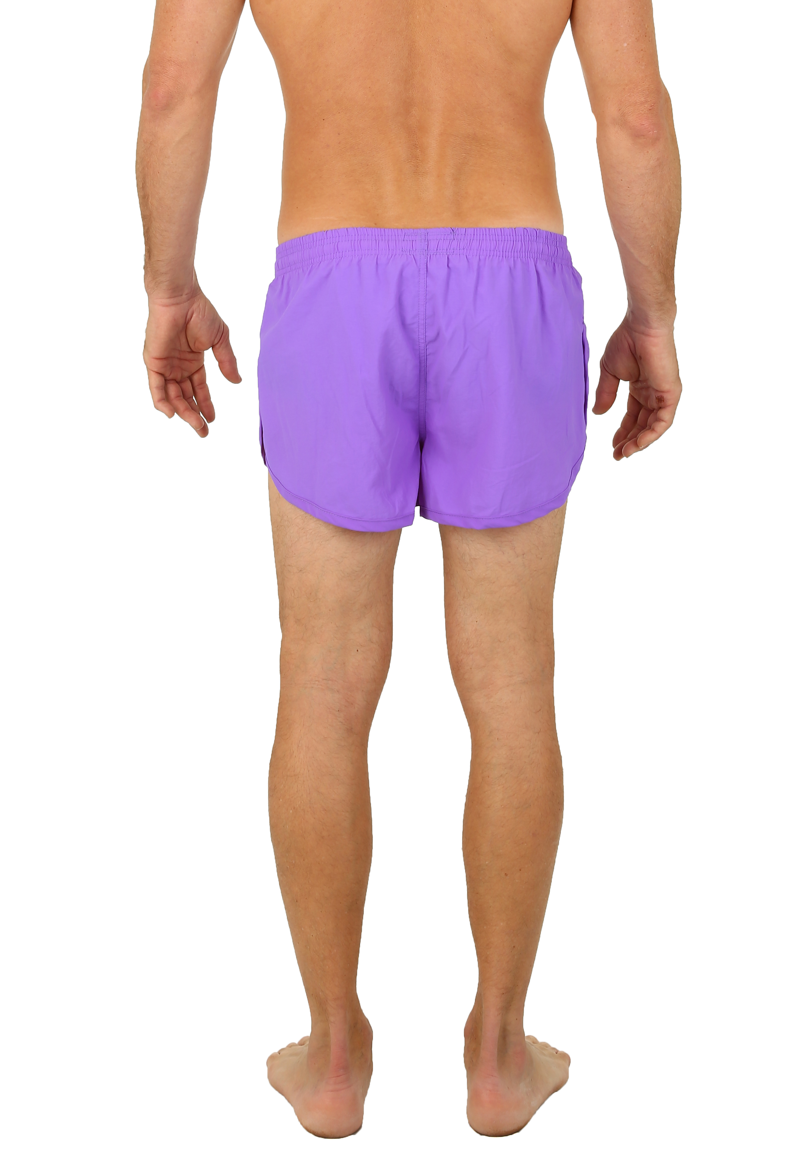 UZZI Men's Basic Running Shorts Swimwear Trunks Waterproof Technology ...