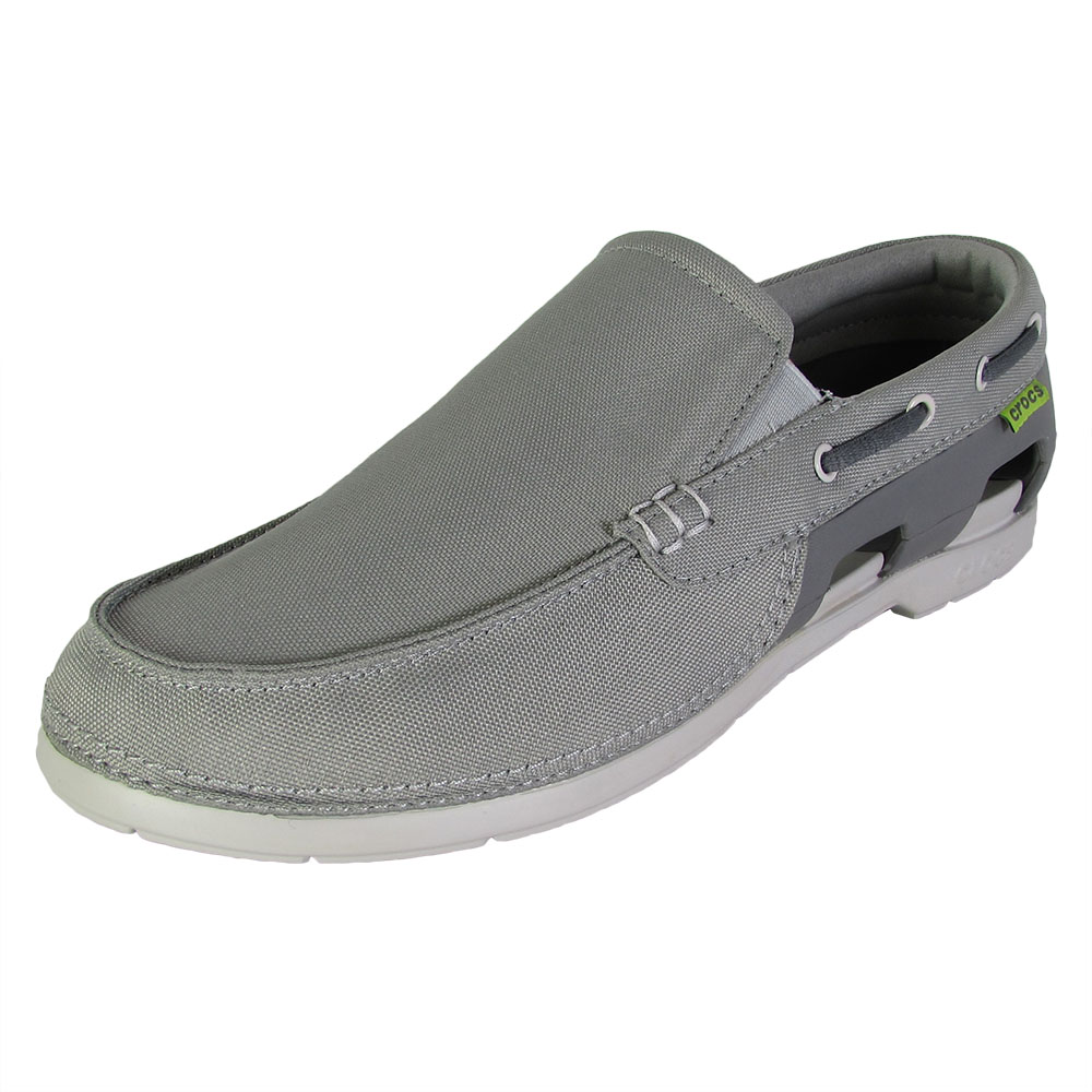 Crocs Mens Beach Line Slip On Boat Shoes
