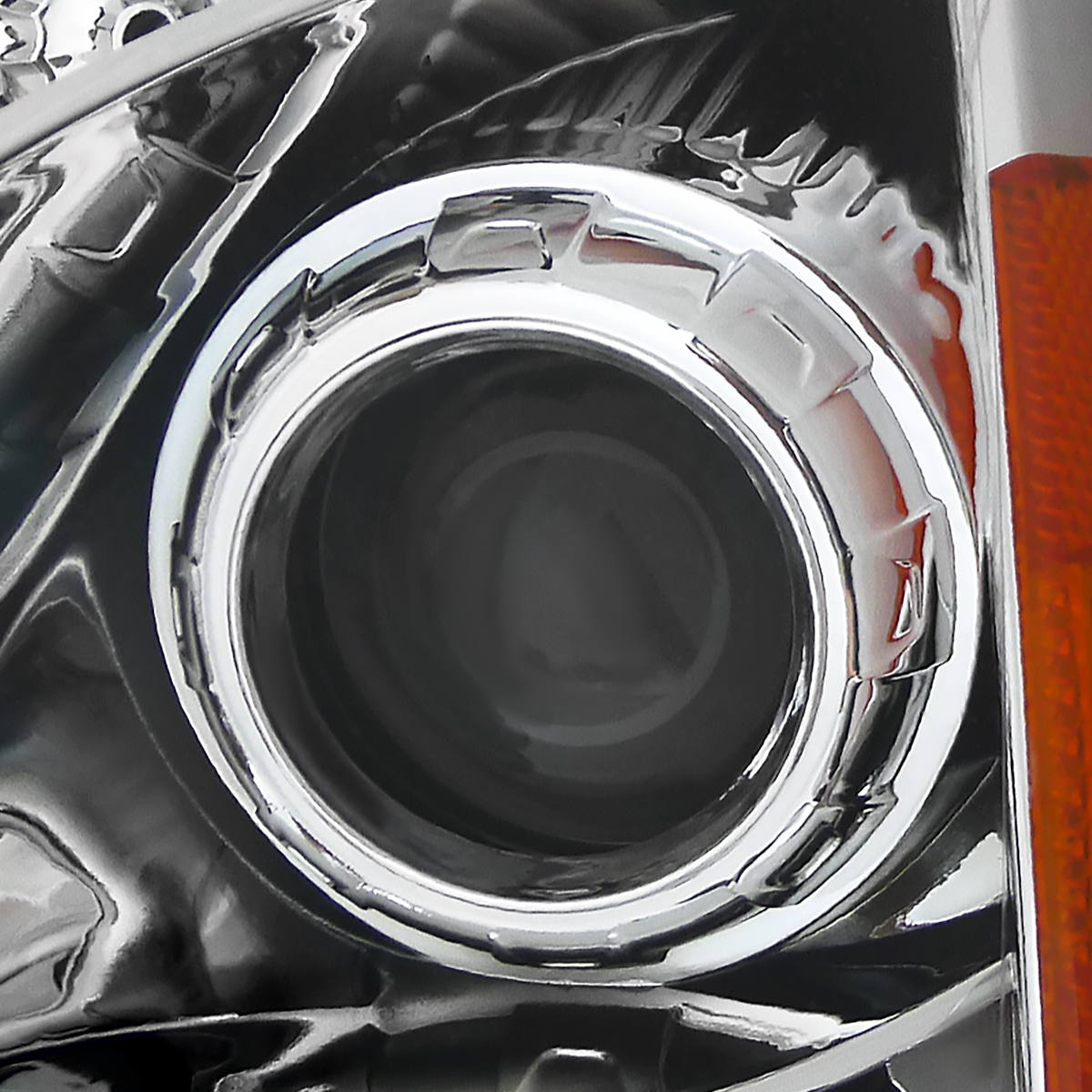 For 2008-2014 Cadillac CTS LED Strip Projector Headlights Parking Lamps ...