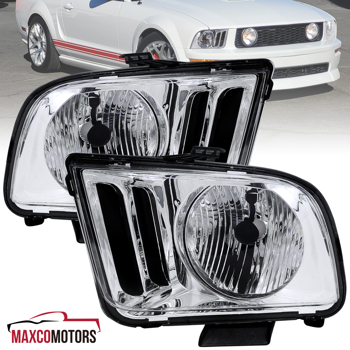 2006 Ford Mustang Headlights