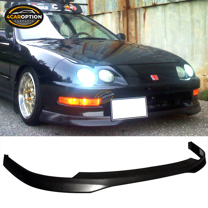 Fits 98-01 Acura Integra DC2 PU JDM T-R Style Front Bumper Lip Spoiler ...