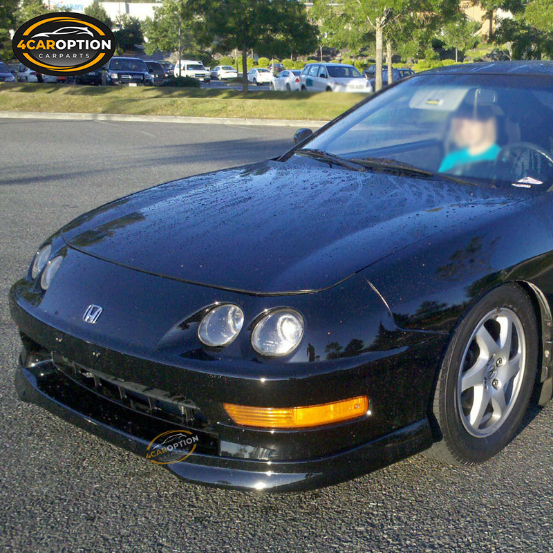 Fits 98-01 Acura Integra DC2 PU JDM T-R Style Front Bumper Lip Spoiler ...