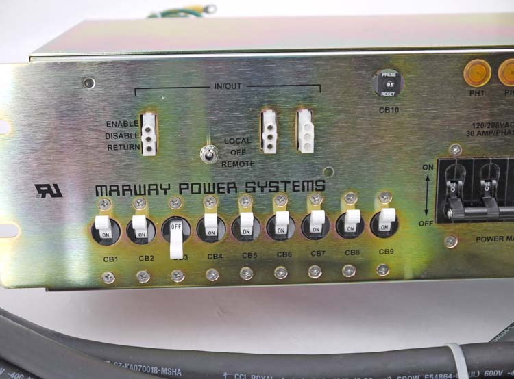 NEW Marway Power Systems MPD 208A Industrial Rackmount Control Controller Unit | eBay