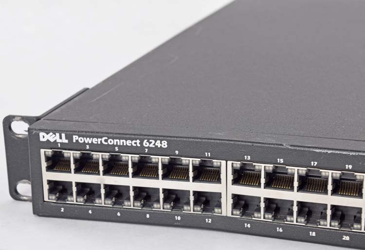 Dell Powerconnect 6248 Rack Mount 48-Port 10 Gigabit Ethernet Switch ...