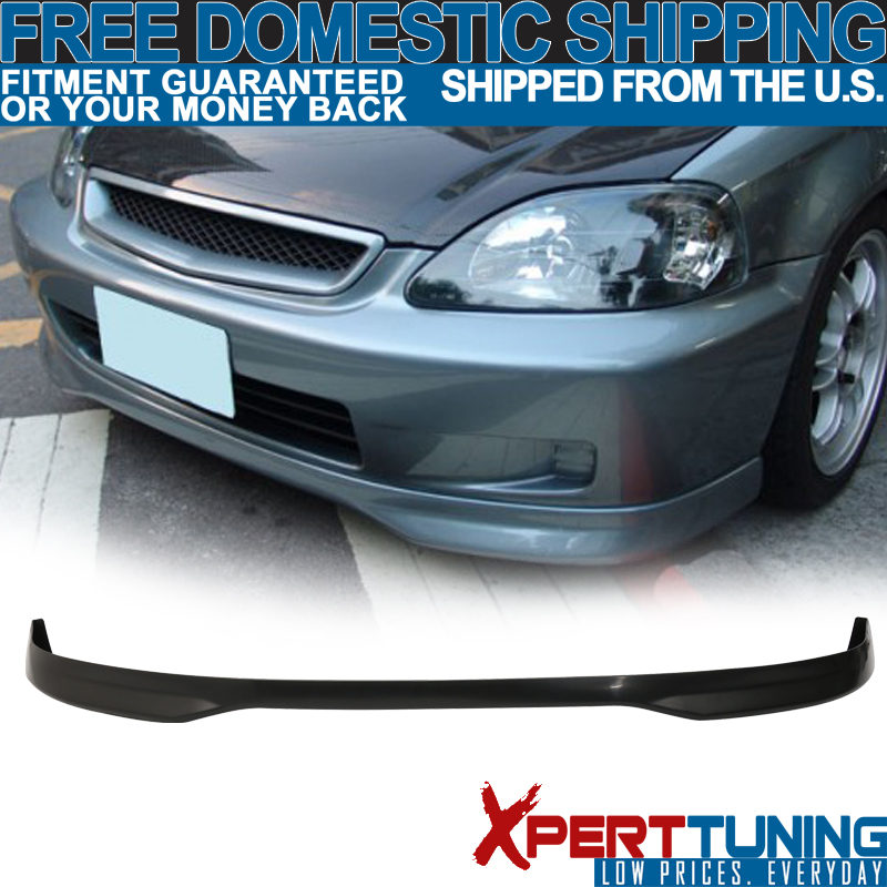 Fits Jdm T R Front Bumper Lip Spoiler 99 00 Honda Civic Ek Pp 1999 2000 Ebay