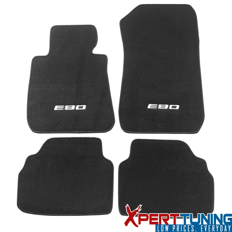 E90 Floor Mats Carpet Front & Rear Full Set with Optional Colors FOR ...