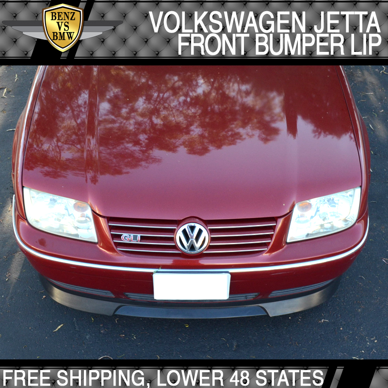 Fits 99-04 Volkswagen VW Jetta MK4 Bora Front Bumper Lip Spoiler Type-B ...