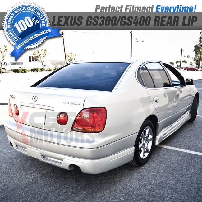 98-05 LEXUS GS300/GS400 VIP STYLE URETHANE REAR BUMPER LIP SPOILER ...