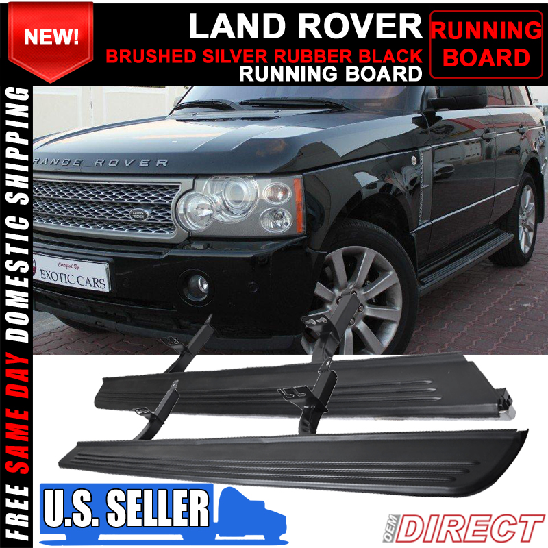 For 03-12 Land Range Rover Side Step Nerf Bars Rails Running Boards OE ...