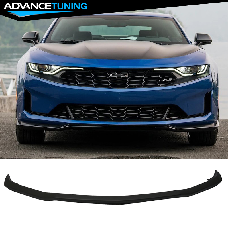 Fits 19-20 Chevy Camaro 2Dr OE Style Front Bumper Lip Spoiler - Matte ...