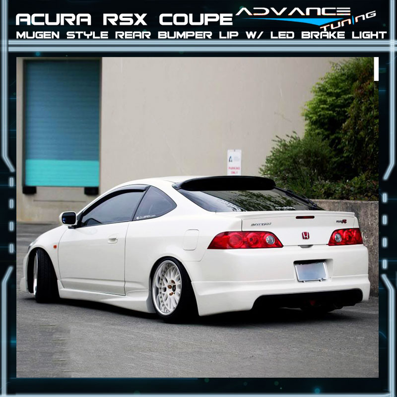 Fits 05-06 Acura RSX DC5 Type-S 2Dr Mugen PU Rear Bumper Lip Spoiler ...