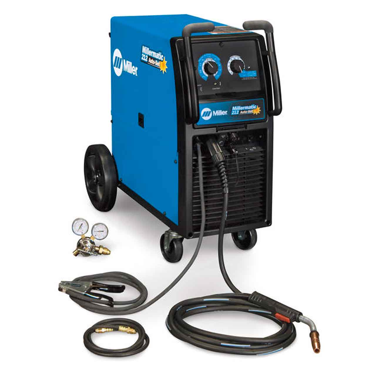 Miller 951766 Millermatic 255 MIG Welder with Running Gear, 208/240V 50 ...