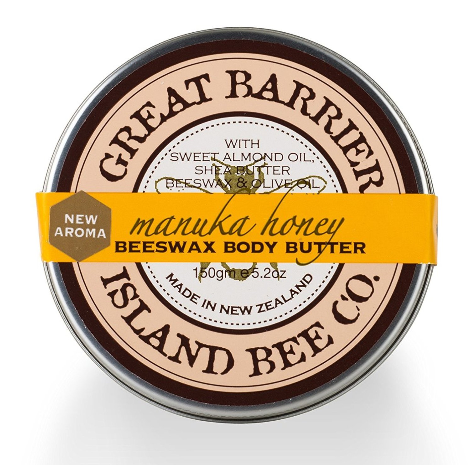 Vanilla Bee Beeswax Body Butter Pot 5.2 Ounces Great Barrier Island Bee ...