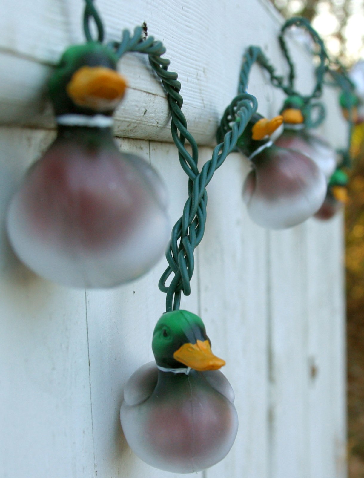 Mallard Ducks Decoy 8.5 Foot String Lights 10 Count Indoor Outdoor ...