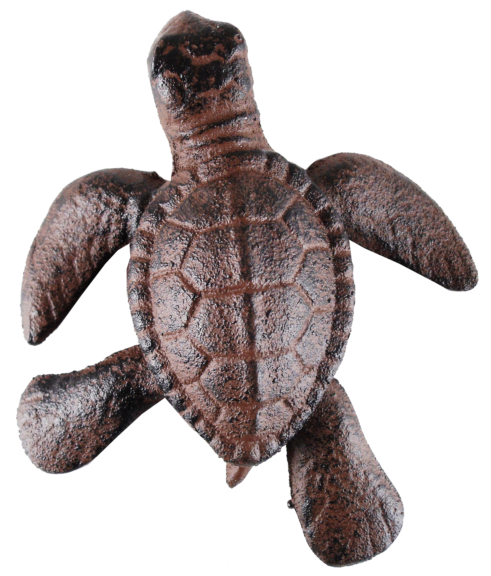 Cast Iron Nautical Tropical Ocean Reef Sea Turtle Figurine - Mary B ...
