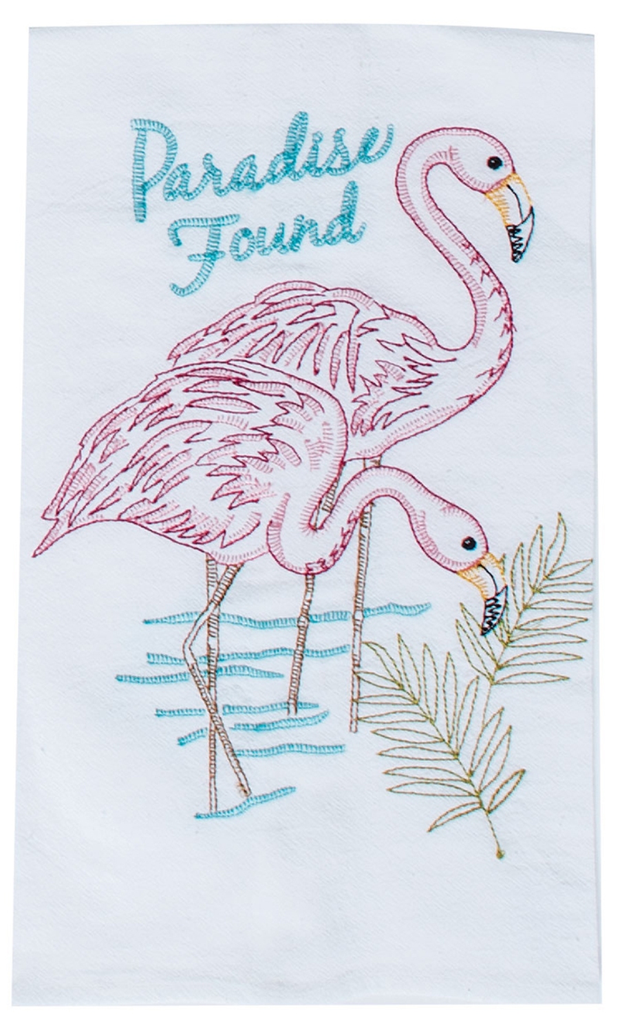 Be Majestically Awkward Pink Flamingo Glitter Kitchen Dish Towel - Mary ...