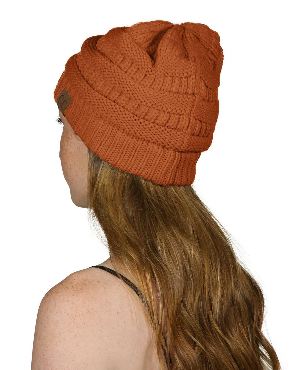 Gravity Threads Knit Soft Stretch Beanie Cap | eBay