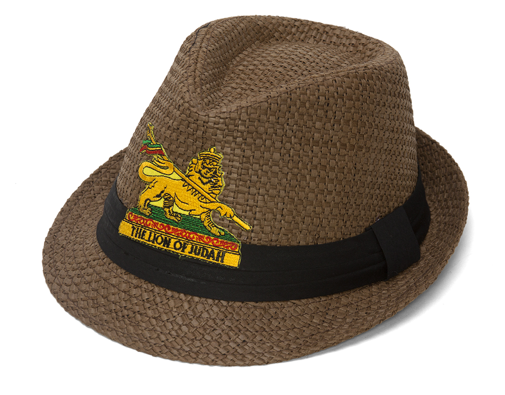 Straw Fedora w/ Patch (Various Fun Styles) | eBay