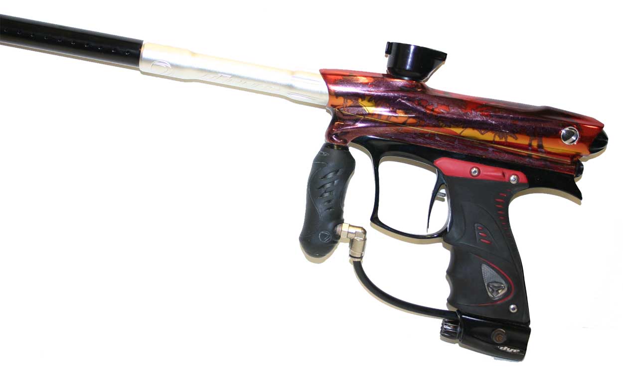 USED - 2010 Dye Matrix DM10 "ALOHA" Paintball Gun DM 10 Marker | eBay