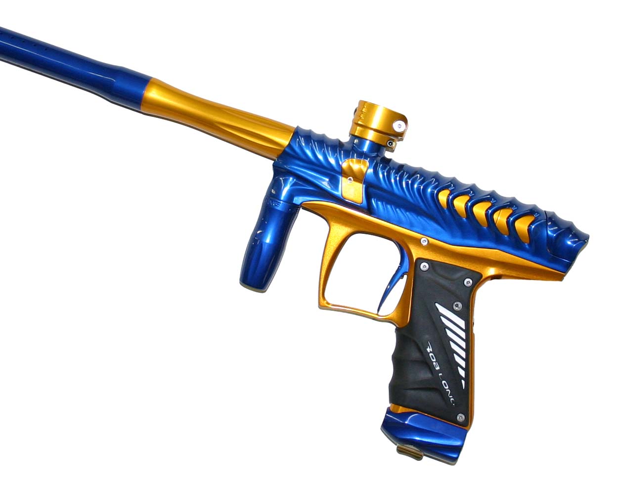 Bob Long RIPPER Victory Paintball Gun Marker Blue / Gold | eBay