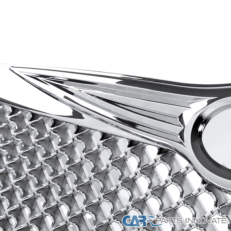 05-10 Chrysler 300 300C Front Chrome ABS Mesh Honeycomb Style Hood ...