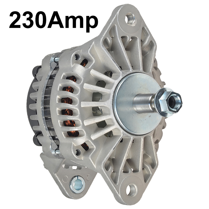 Rareelectrical NEW 12V 230A ALTERNATOR FITS MACK GRANITE SERIES 2002 ...