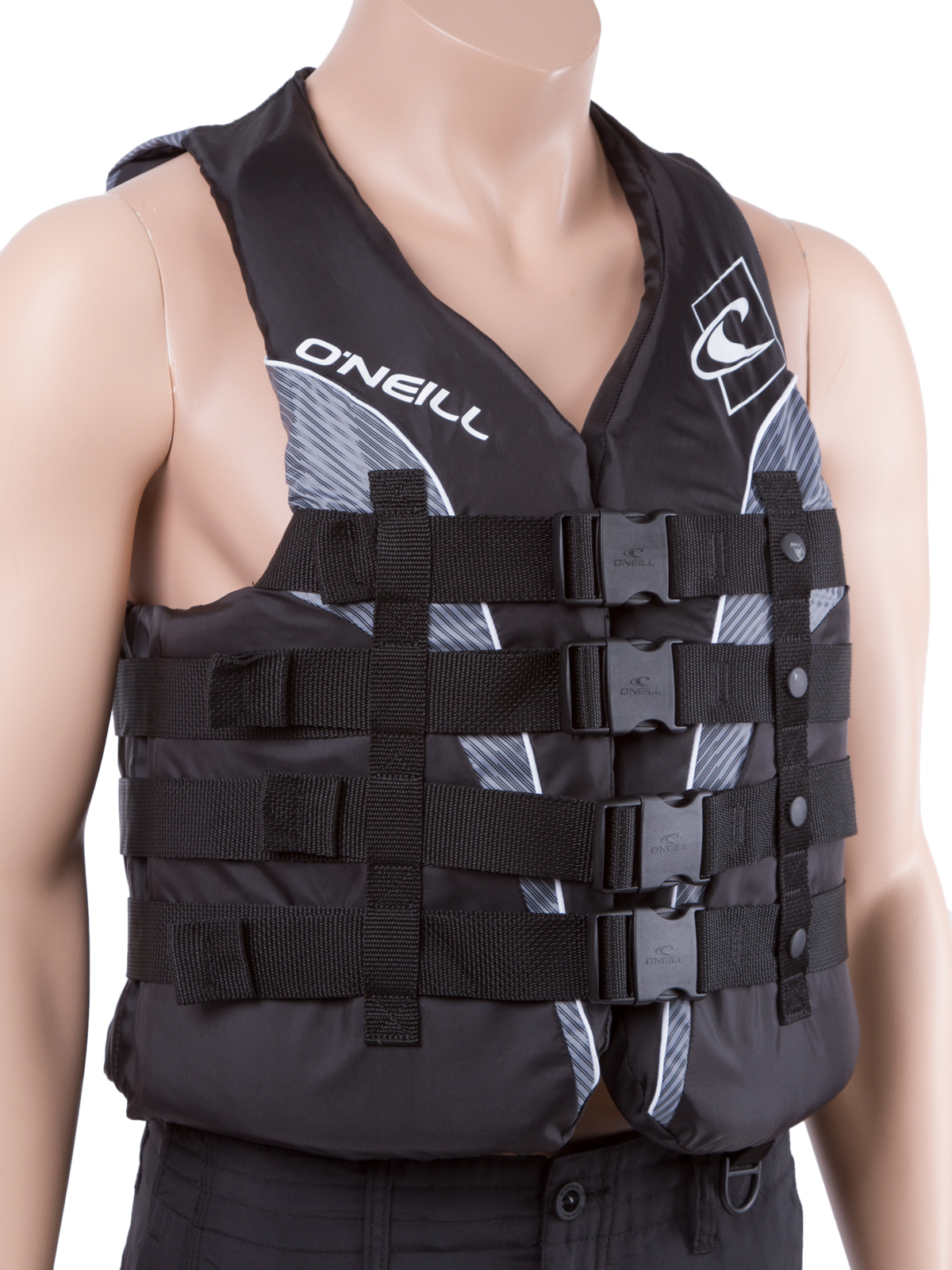 Oneill Mens Superlite Life Vest Nylon Us Coast Guard Approved